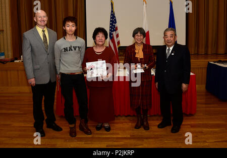 Col. Travis Rex, the 35th Fighter Wing vice commander, and Misawa City ...