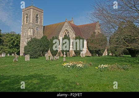 Lilley Village St Peters Church Hertfordshire Stock Photo - Alamy