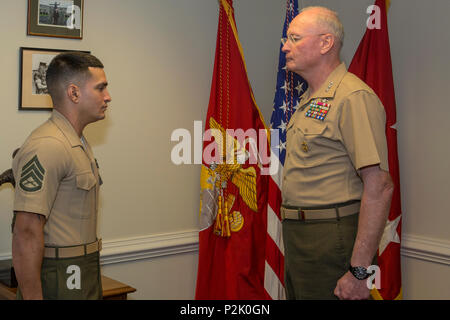 Director of Marine Corps Staff, Lt. Gen. James B. Laster, gives remarks ...