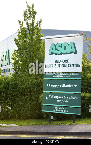The industrial business park in Bedford where Asda and Sainsbury’s have ...