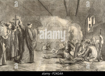 Thomas Becket 's murder in Canterbury Cathedral, 29 December 1170 ...
