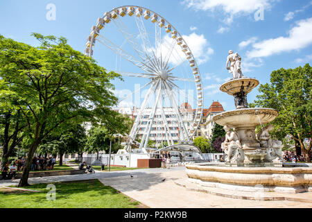Ferris Wheel of Budapest Stock Photo - Alamy