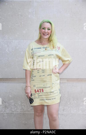 Alix Fox seen leaving BBC Radio Featuring: Alix Fox Where: London ...