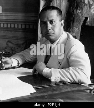 Count Galeazzo Ciano, son-in-law of Signor Mussolini, as an air pilot ...