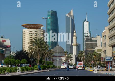 KIPCO Tower in Kuwait City Stock Photo - Alamy