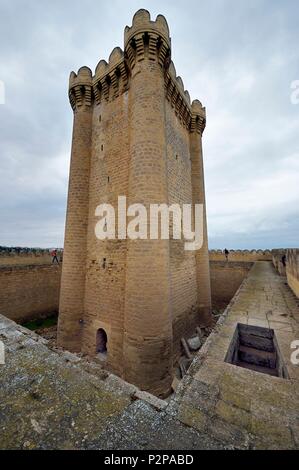 Azerbaijan, Baku, Absheron Peninsula, Mardakan castle of the 14th ...