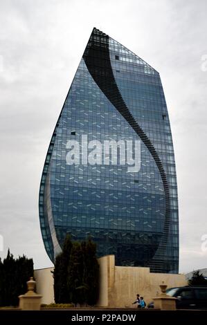 Azersu Office Tower, Baku, Azerbaijan Stock Photo - Alamy