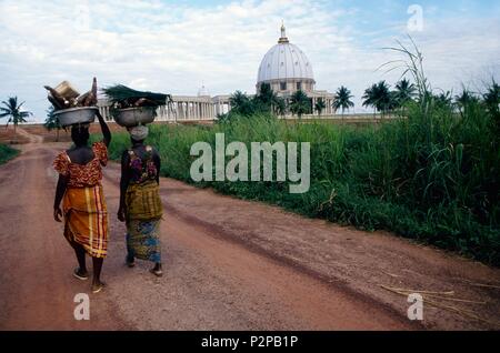 Ivory Coast, Yamoussoukro, political and administrative capital, the ...