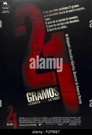 Original Film Title: 21 GRAMS. English Title: 21 GRAMS. Film Director ...