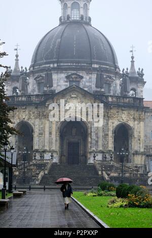 Spain, Basque Country, Guipuscoa, Azpeitia, Sanctuary of the Basilica ...