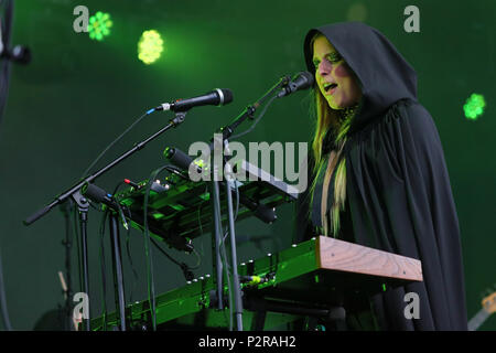 Oslo, Norway. 15th Jun, 2018. The Norwegian singer, songwriter and ...