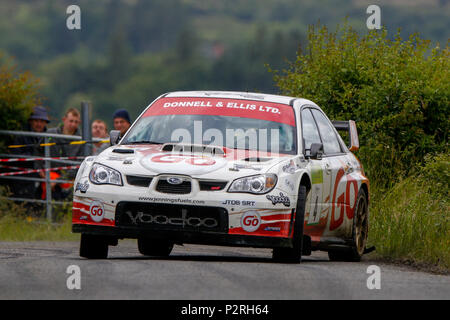 Letterkenny, Ireland. 16th June, 2018. Donegal International Rally, day ...