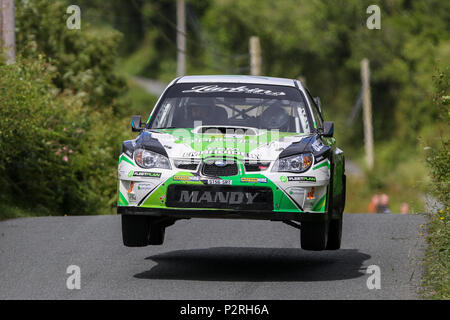 Letterkenny, Ireland. 16th June, 2018. Donegal International Rally, day ...