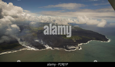 Most of the Kapoho area including the tide pools is now covered in ...