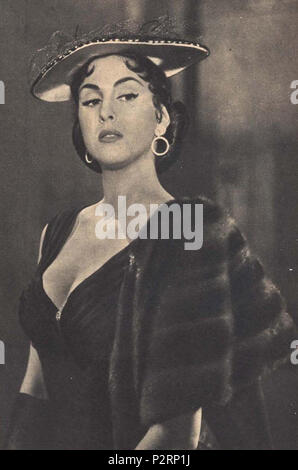 MARIA FRAU ACTRESS (1954 Stock Photo - Alamy