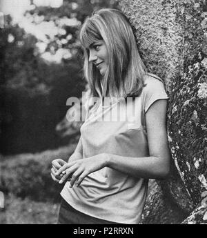 French-Italian actress Catherine Spaak, 1970s Stock Photo - Alamy