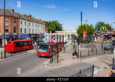 Harringay Green Lanes Railway Station overpass, Green Lanes, Harringay ...
