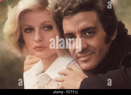 Mino Reitano, an Italian singer, and Ewa Aulin, a Swedish actress, are ...