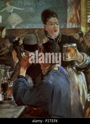 Corner of a Cafe Concert', 1878-1880. Artist: Edouard Manet. Edouard ...