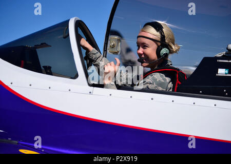 Senior Airman Brittani Morelli, a weapons director with the 116th Air ...