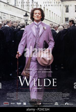 WILDE -1997 POSTER Stock Photo - Alamy