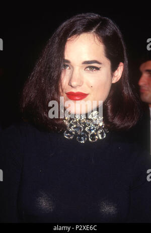 Kristin Minter, Vanilla Ice, on-set of the Film, "Cool As Ice ...