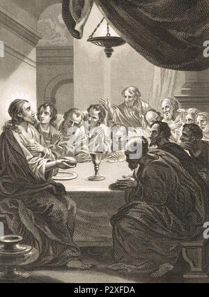 The last meal of Jesus : the Lord's Supper. The crucifixion of Jesus ...