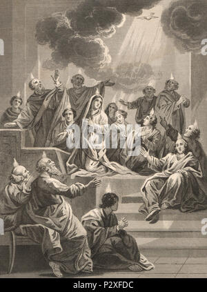 Pentecost The Feast Of The Holy Spirit Stock Photo - Alamy
