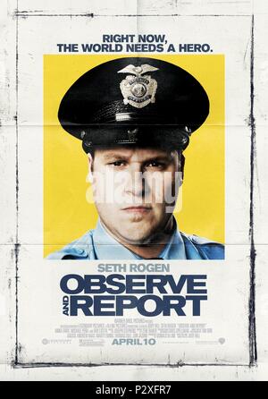 Original Film Title: OBSERVE AND REPORT. English Title: OBSERVE AND ...