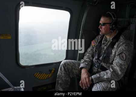 Indiana State Adjutant General Maj. Gen. Courtney Carr and Command Sgt ...