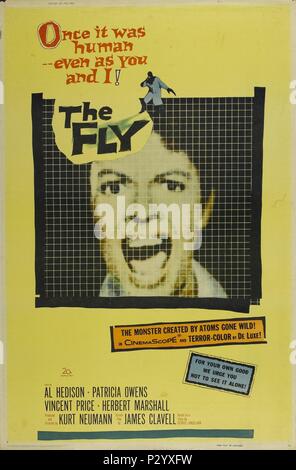 1958, Film Title: FLY, Director: KURT NEUMANN, Studio: FOX, Pictured ...