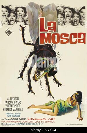 1958, Film Title: FLY, Director: KURT NEUMANN, Studio: FOX, Pictured ...