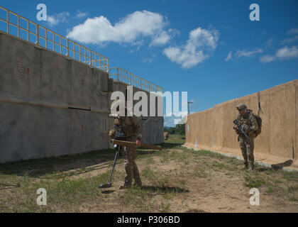 Staff Sgt. Kyle Preece, 442th Civil Engineer Squadron explosive ...