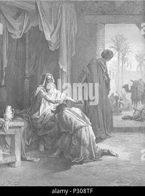 020.Isaac Blesses Jacob Stock Photo - Alamy