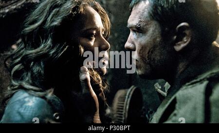 SAM WORTHINGTON, MOON BLOODGOOD, TERMINATOR SALVATION, 2009 Stock Photo ...