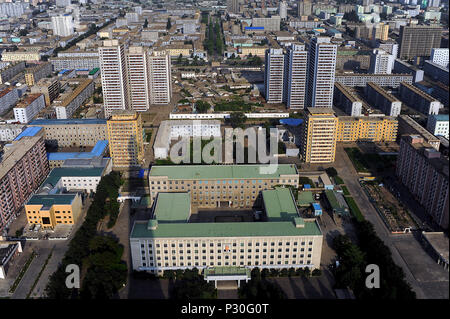 Residential buildings in Pyongyang Stock Photo - Alamy