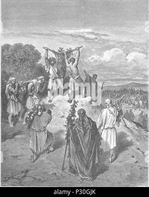 The Spies Return from the Promised Land by Gustave Dore Stock Photo - Alamy