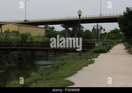 Local scenery of historic Lemont, Illinois Stock Photo - Alamy