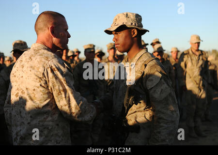 Col. Kevin Norton, the commanding officer of 4th Marine Regiment, 3rd ...