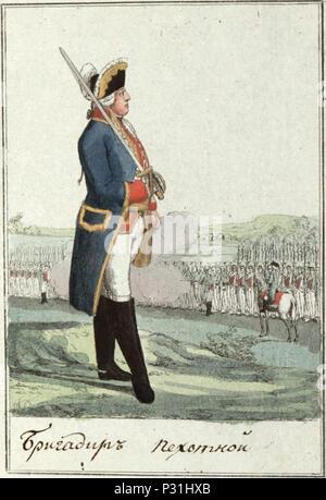 The *Representation of the Uniforms of the Russian Imperial Army* is a ...