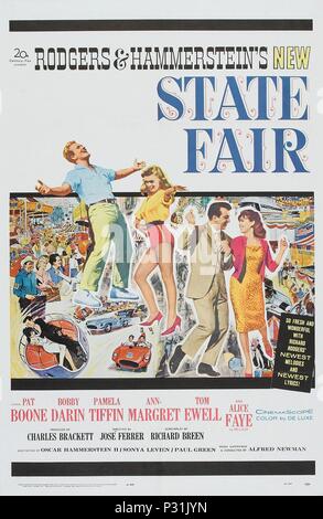 Original Film Title: STATE FAIR. English Title: STATE FAIR. Film ...