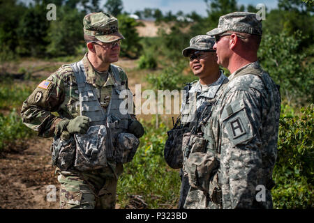 Major General Todd McCaffrey, Commanding General, First Army Division ...