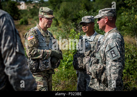 Major General Todd McCaffrey, Commanding General, First Army Division ...