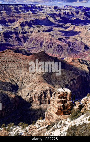 Grand Canyon from Desert View, Arizona, United States Stock Photo - Alamy