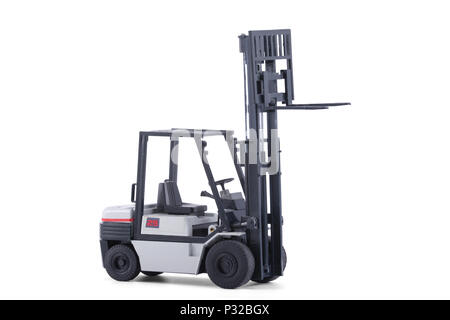 The Forklift scale model Stock Photo - Alamy