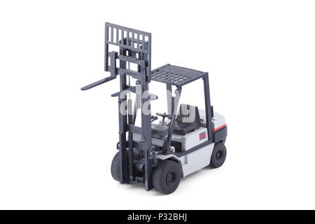 The Forklift scale model Stock Photo - Alamy