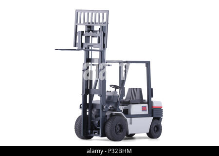 The Forklift scale model Stock Photo - Alamy