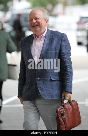 John Sergeant seen at the BBC studios in London on 7th May, 2017 Stock ...