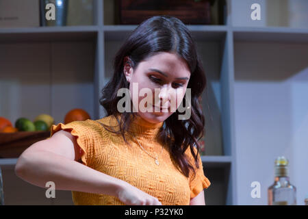 Birmingham, UK, 17 June 2018. Kaitlin Colucci on the Summer food stage ...