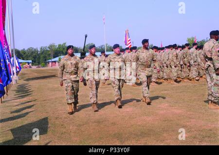 Col. Sean P. Davis, 59th Ordnance Brigade commander, passes the 832nd ...